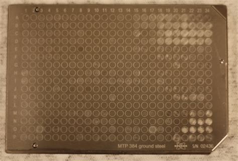 Maldi Tof Ms Target Plate The Maldi Tof Ms Target Plate Is A Metal Download Scientific Diagram