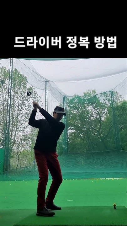 드라이버 잘치는 3가지 1셋업 2스윙크게 3올바른연습의 자신감꿀팁 드라이버비거리 드라이버레슨 Shorts Youtube