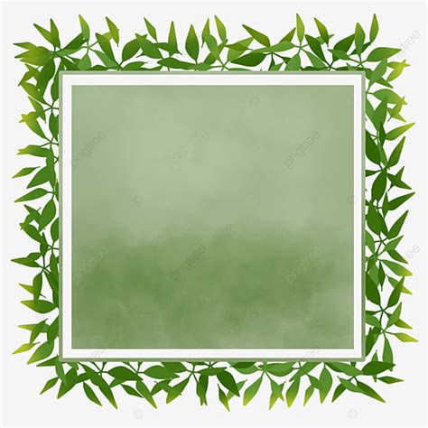 Border Text Box PNG Picture Leaf Leaves Frame Border And Text Box Leaf Leaves Leaf Border