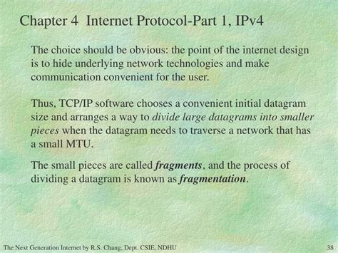 ppt chapter 4 internet protocol part 1 ipv4 powerpoint presentation