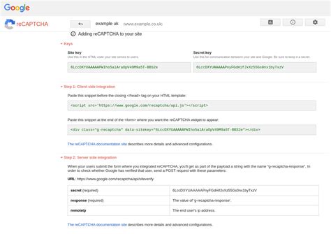 create recaptcha api keys vntweb