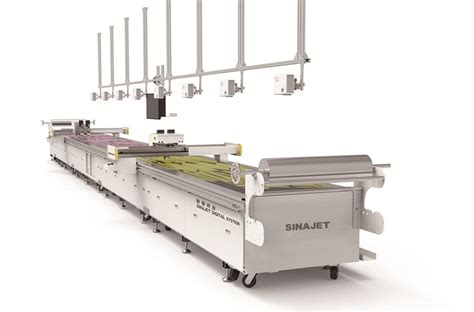Digital Cutter With Projection System Sinajet