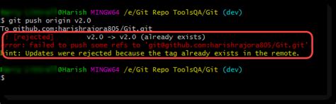git tag operations git delete tag and git update tag