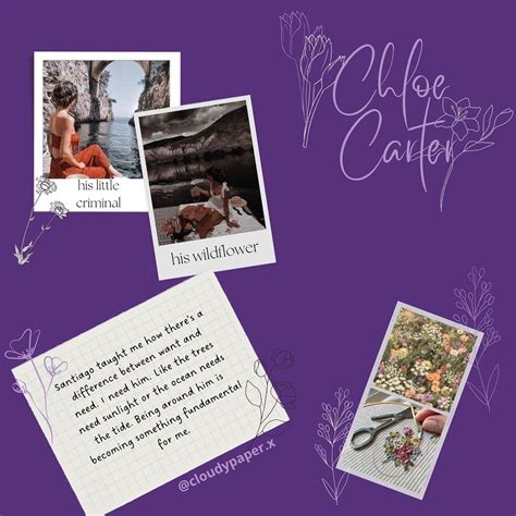 Chloe Carter Lauren Asher By Cloudypaper On Ig