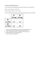 Two Factor Full Factorial Design Exercise 1 Docx Two Factor Full Factorial Design Exercise 1 A
