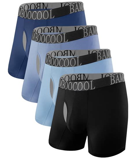 Bamboo Coolmens 360 Breathable Mesh Underwear Moisture Wicking Boxer Briefs Desertcart India
