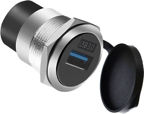 Yikaien Usb3 0 Female To Female Threaded Adapter 5gbps High Speed Waterproof