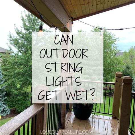 Learn How To Hang Outdoor String Lights Love Our Real Life