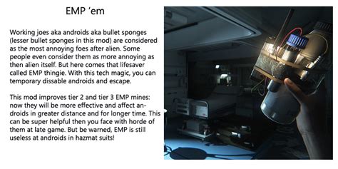 Softcore Mod For Alien Isolation ModDB