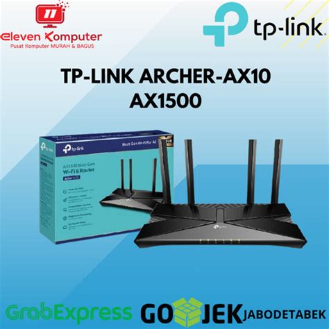 Jual Tp Link Archer Ax Ax Wi Fi Router Jakarta Utara Eleven Komputer Tokopedia