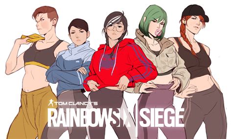 Artstation Rainbow Six Seige Fanart Tb Choi Rainbow Six Siege Art