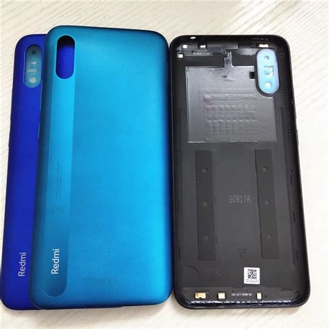 Original Battery Back Cover For Xiaomi Redmi A With Power On Off Volume Side Button With Lens