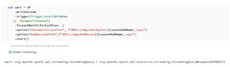 trigger availablenow getting stuck when there is n databricks