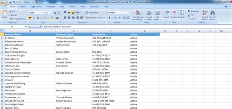Enhanced New Microsoft Excel Work Experience With MS CRM