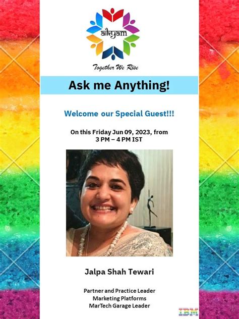 Shreya Shende On Linkedin India Leader Consulting Amasession Ibm