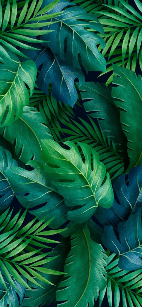 Aesthetic Green Leaves Wallpaper At Jack Belser Blog