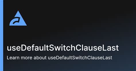 UseDefaultSwitchClauseLast Biome