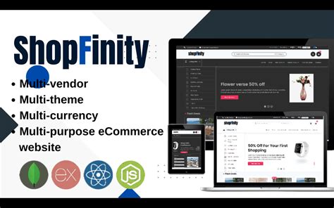 Onesmartsite Designs Shopfinity Multipurpose Ecommerce Website
