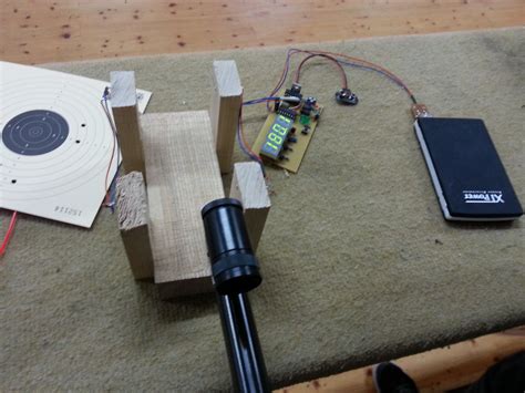 Diy Ballistic Chronograph Arduino Powered Attiny84 Arduino