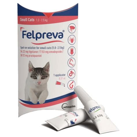 Felpreva Spot On Solution For Cats Pack Of 10