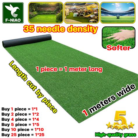 100no Grass Loss Artificial Grass Optional 1m2m Width Grass Carpet