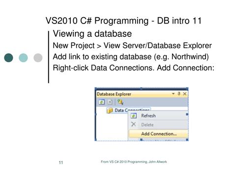 Ppt Vs2010 C Programming Db Intro 1 Powerpoint Presentation Free