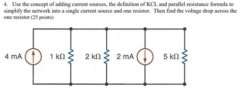 solved 4 use the concept of adding current sources the