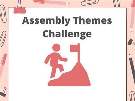 Termly Assembly Theme Plan Challenge Teaching Resources