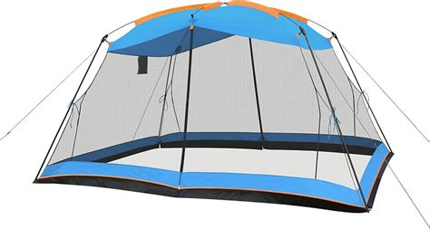 13×9 Ft Screen House Canopy Tent With Mesh Walls For 6 8 People