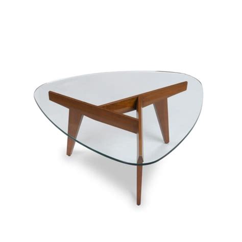 Triangle Glass Centre Table Tranceforme