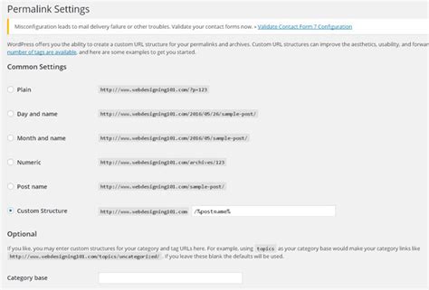 Wordpress Custom Permalinks Not Working Here Is How To Fix It Web