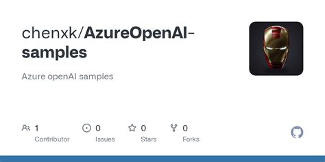 Github Chenxkazureopenai Samples Azure Openai Samples