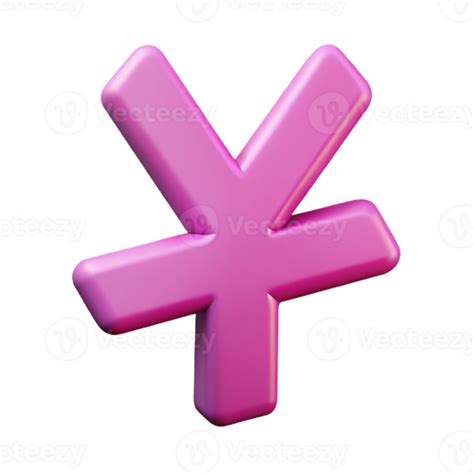 Distinguished Surreal Minimal Flat Magenta Yen Symbol Sharp Edges With Scalable Design