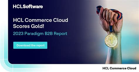 Hclsoftware On Linkedin Hcl Commerce Cloud Scores Gold