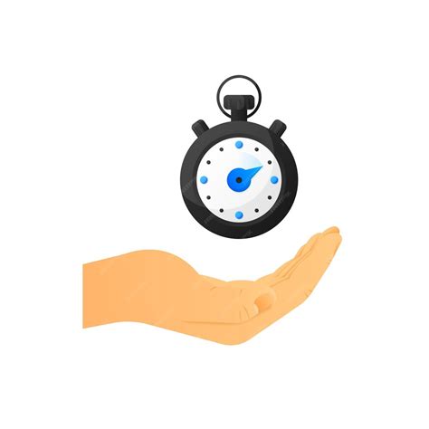Premium Vector Timer Clock And Stopwatch Countdown Timer Symbol Icon Label Cooking Symbols