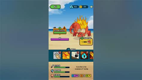 Torchip Evolution In Dynamons World Youtube