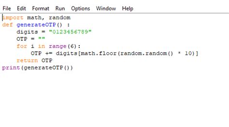 How To Generate One Time Passwordotpusing Python By Adewemimo