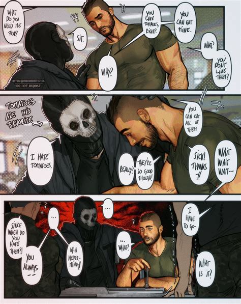 Ghost And Soap Call Of Duty And More Drawn By Umikochannart Danbooru