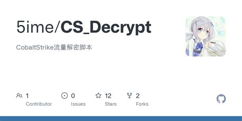 Github Ime Cs Decrypt Cobaltstrike