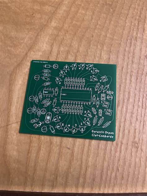 Ciat Lonbarde Gerassic Organ Pcb Reverb
