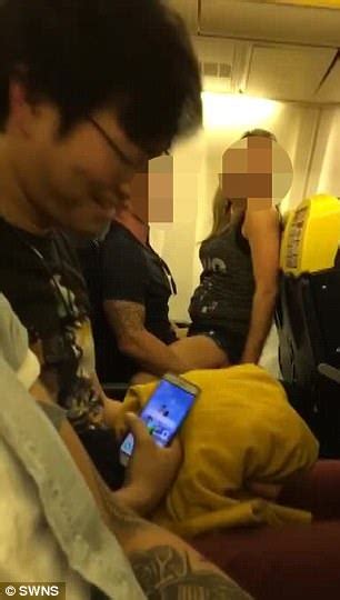 Couple Romp On Manchester To Ibiza Ryanair Flight Daily Mail Online