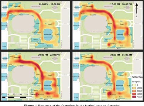 Figure 1 From Modelling Spatial Behaviour In Music Festivals Using Mobile Generated Data And
