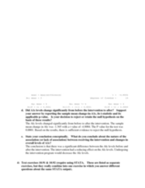 SOLUTION Stata Assignment Studypool