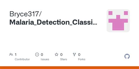 GitHub Bryce Malaria Detection Classification