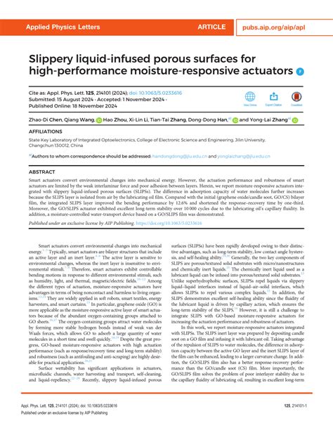 Slippery Liquid Infused Porous Surfaces For High Performance Moisture