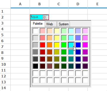 Cell Types In Windows Forms Grid Control Syncfusion