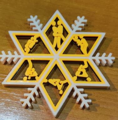 Snowflake With Sex Position By Cosmin Solo MakerWorld