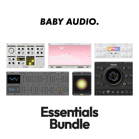 Baby Audio Essentials Bundle 6 Plugins Producer Sources