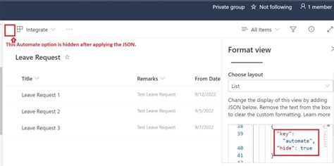 How To Hide Add New Item In Sharepoint List Using Json Sharepoint List Hide Command Bar