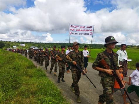 ထီးလင်းတွင် ကုလသံအမတ်ကြီး ဦးကျော်မိုးထွန်းကို ထောက်ခံကြိုဆိုရေးနှင့